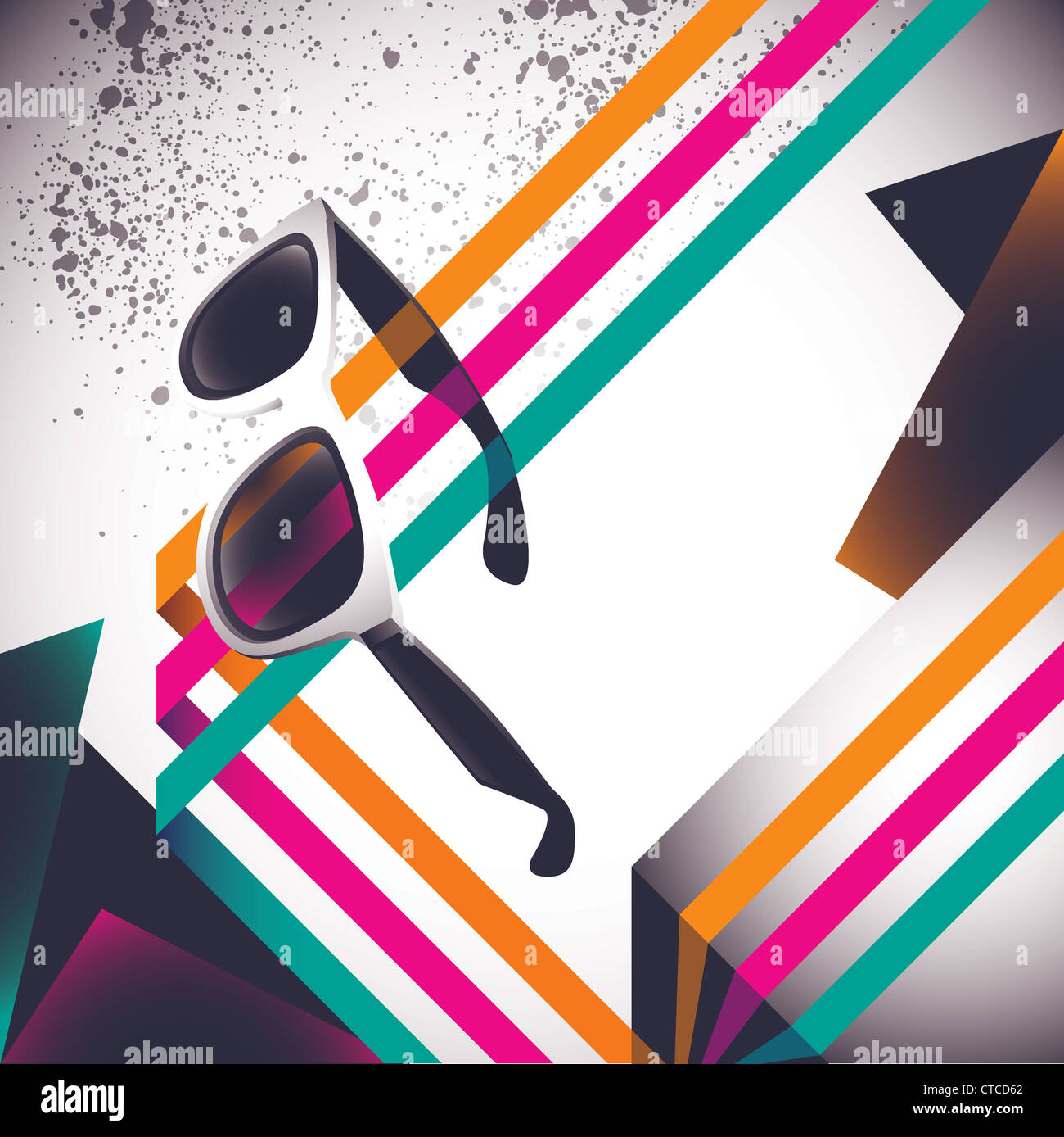 Designed urban background in color Stock Photo - Alamy