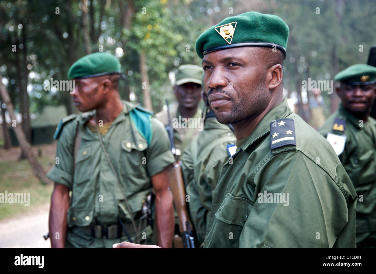 Congolese soldier, FARDC, Mushake, Democratic Republic of Congo Stock ...