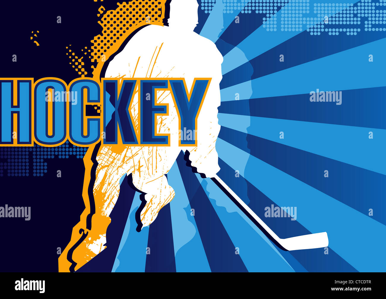 Hockey poster hi-res stock photography and images - Alamy