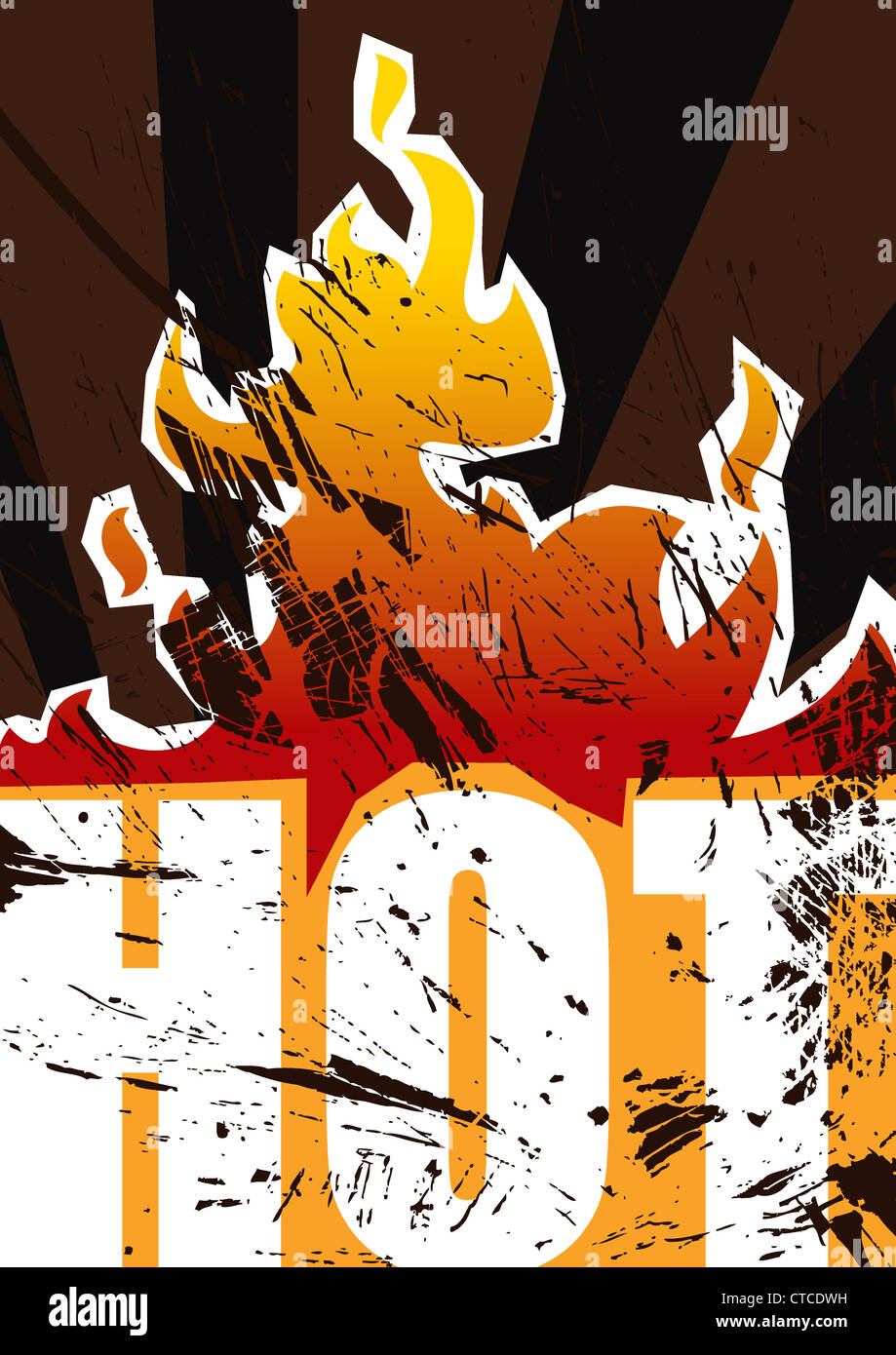 hot background with fire Stock Photo - Alamy