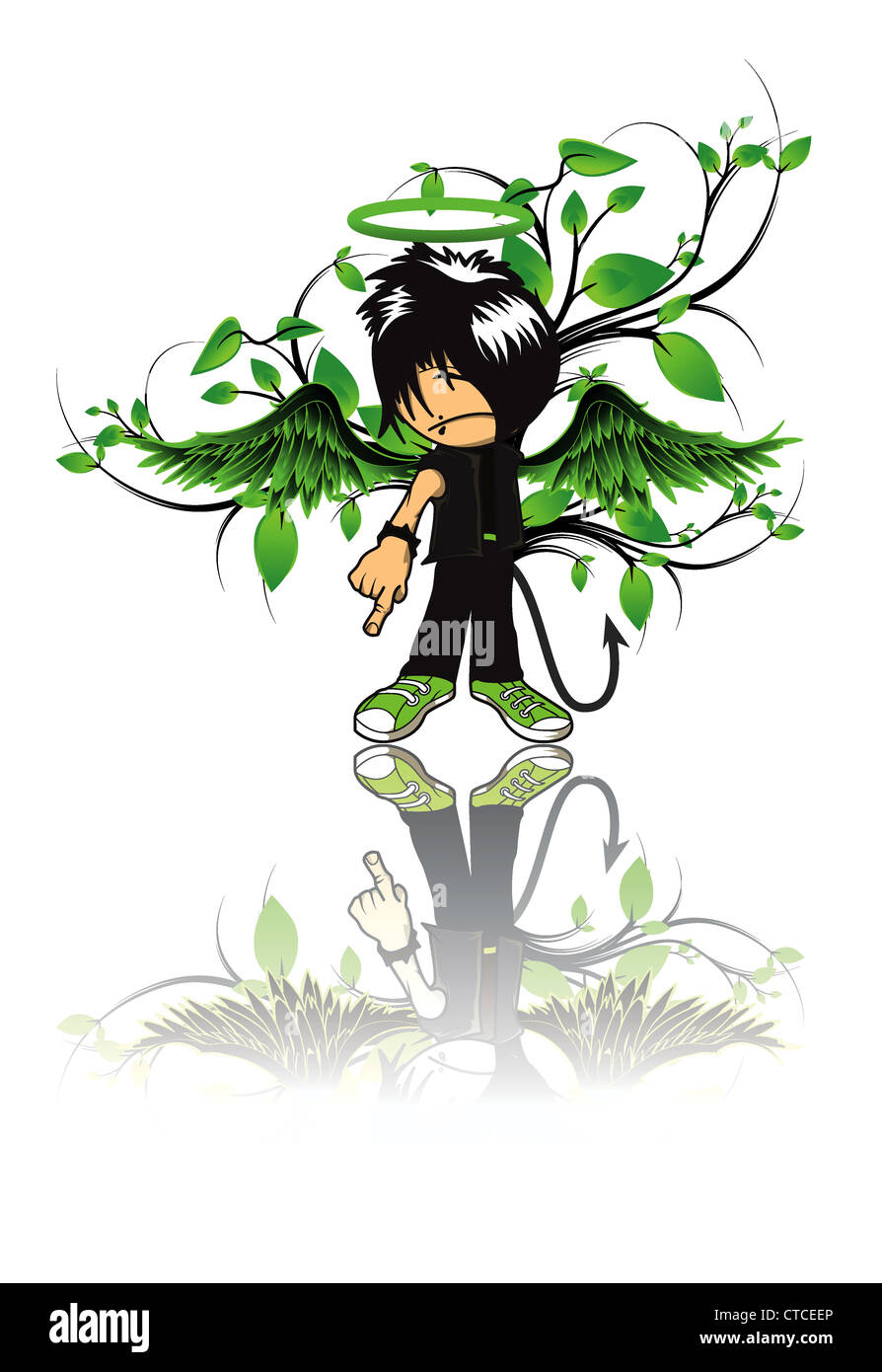 Emo kid Cut Out Stock Images & Pictures - Alamy