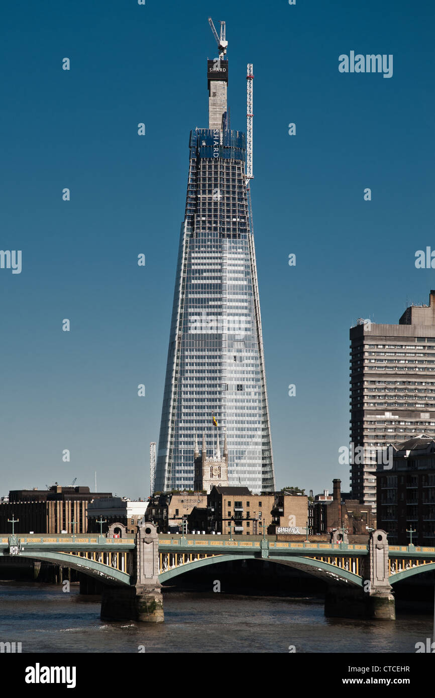 The Shard in construction Stock Photo - Alamy