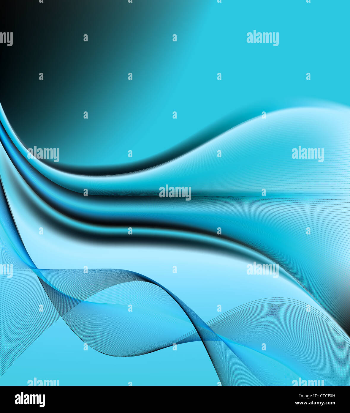 abstract background with wave vector Stock Photo - Alamy