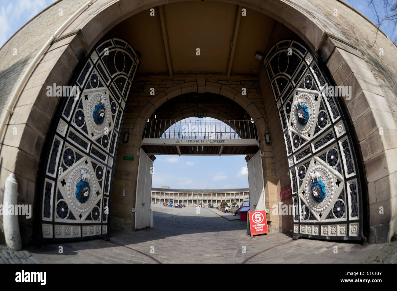 Piece Hall Halifax, opened in 1779 for the trading of cloth, now home ...
