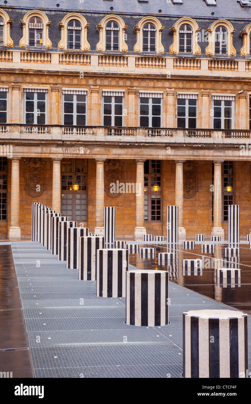 Evening at the Palais Royal, Paris France Stock Photo - Alamy