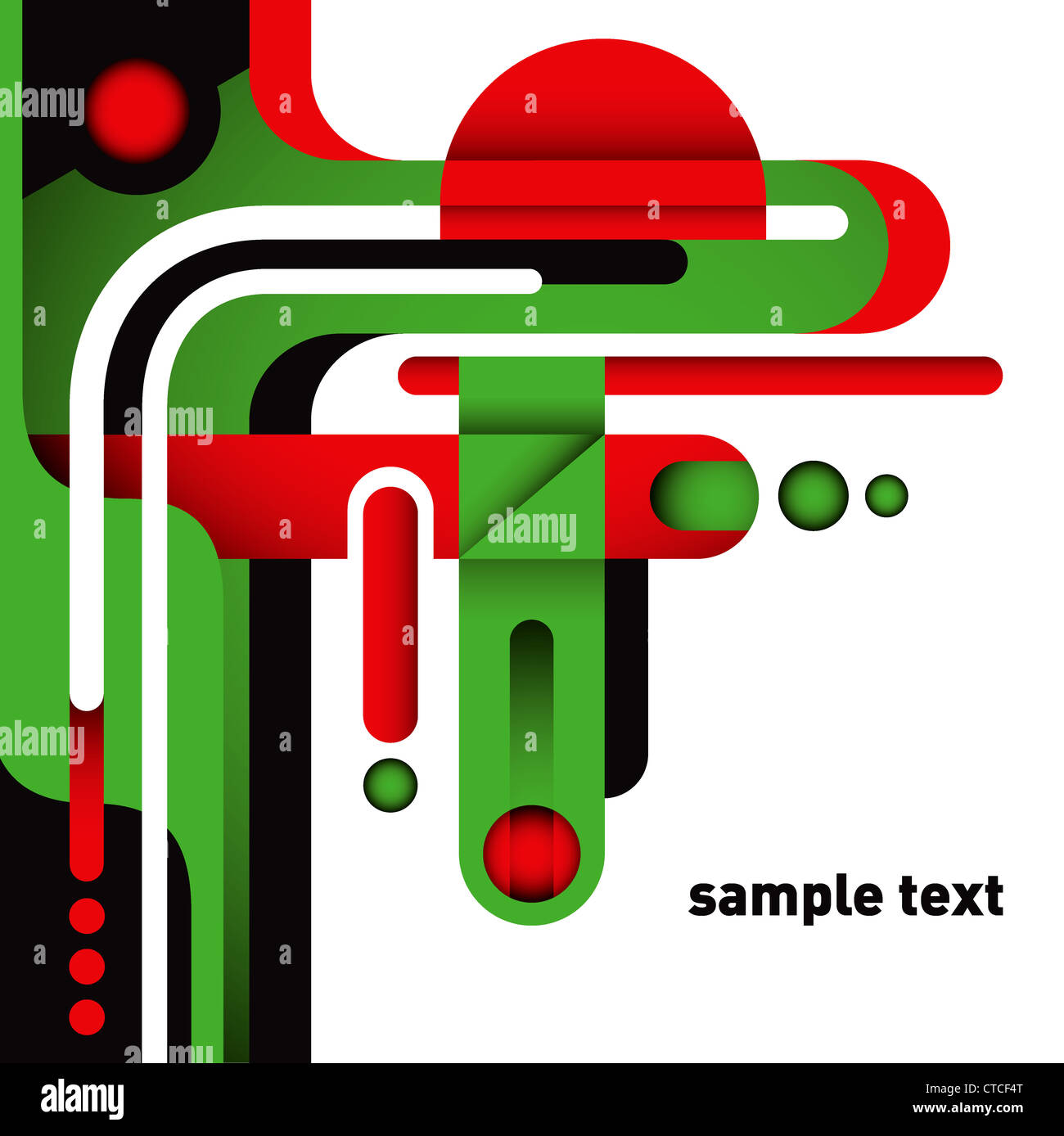 Stylized shapes hi-res stock photography and images - Alamy