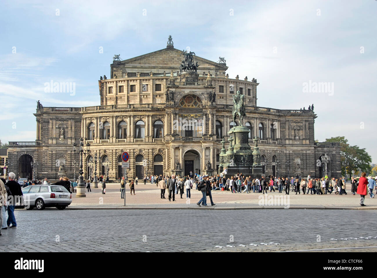 Semper Opera House in Dresden, Germany Stock Photo - Alamy