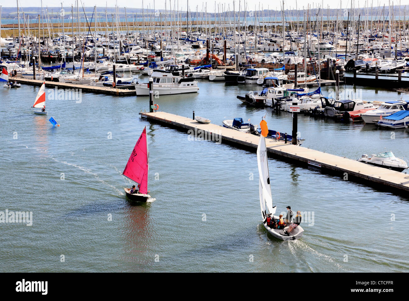 4125. Lymington Marina, Lymington, Hampshire, UK Stock Photo - Alamy