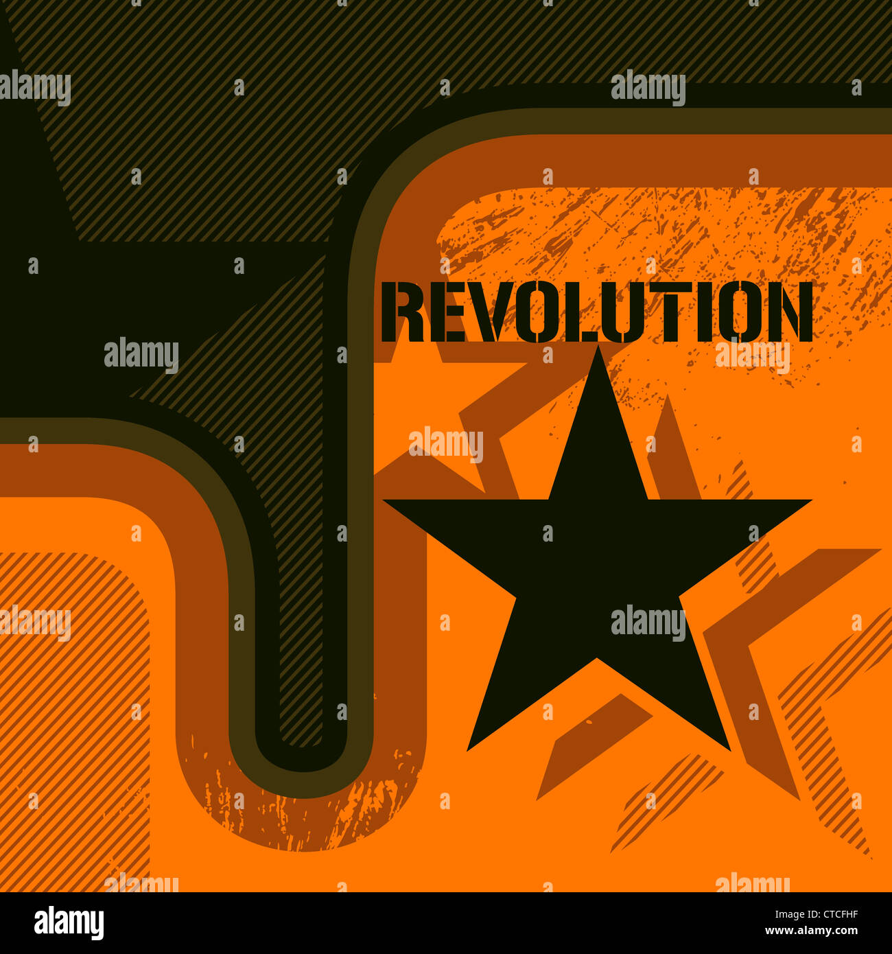 Retro revolution background Stock Photo - Alamy
