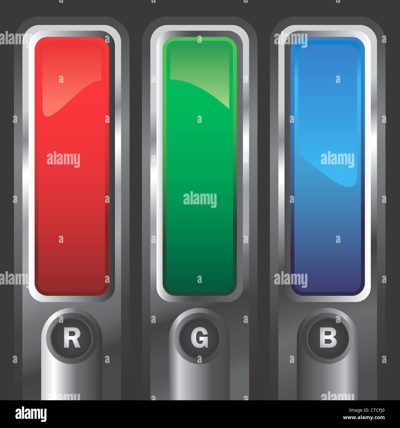 RGB color mode banner Stock Photo - Alamy