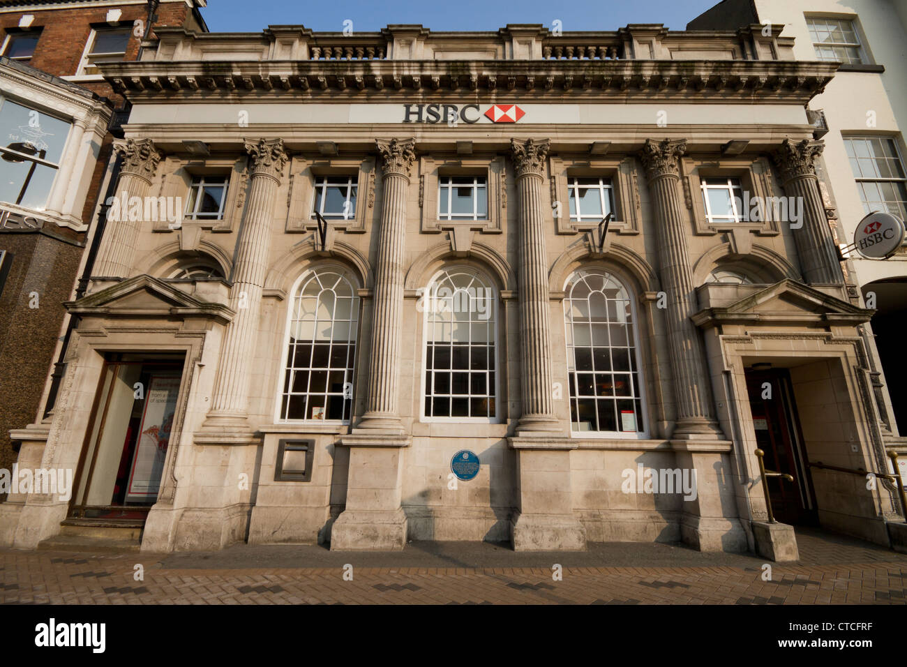HSBC Bank, Westgate, Wakefield; formerly the site of the city's wool ...
