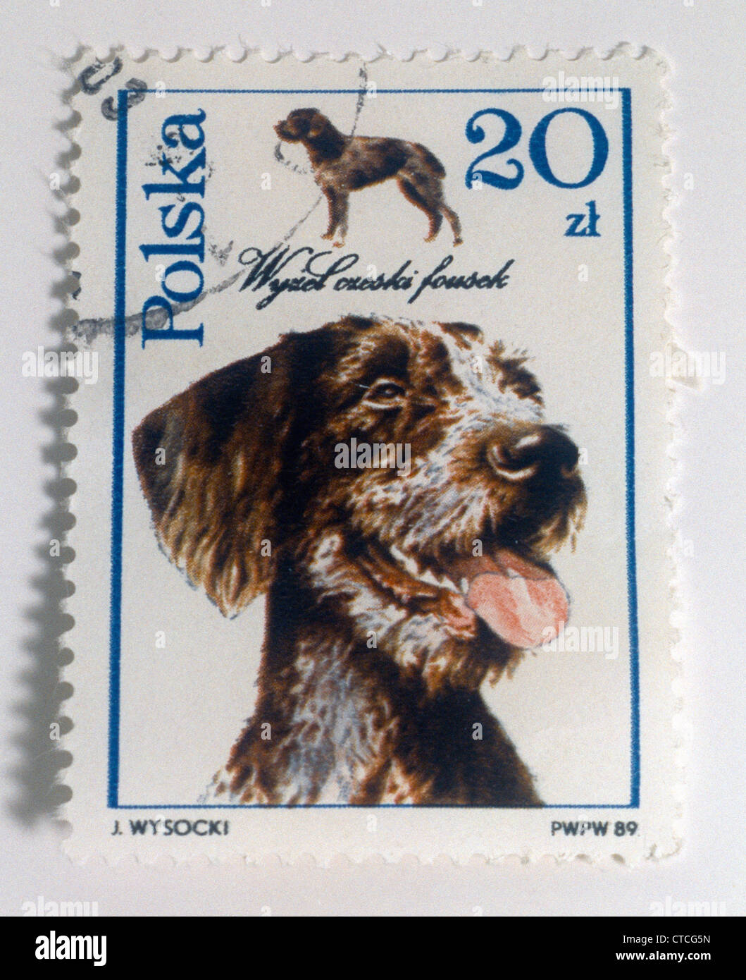 Polish stamp hi-res stock photography and images - Alamy