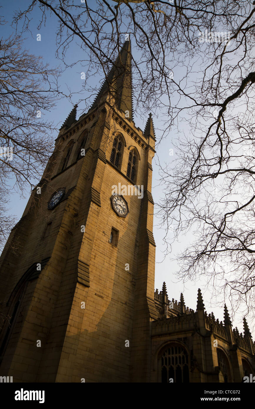 Cathedral church of all saints in wakefield hi-res stock photography ...