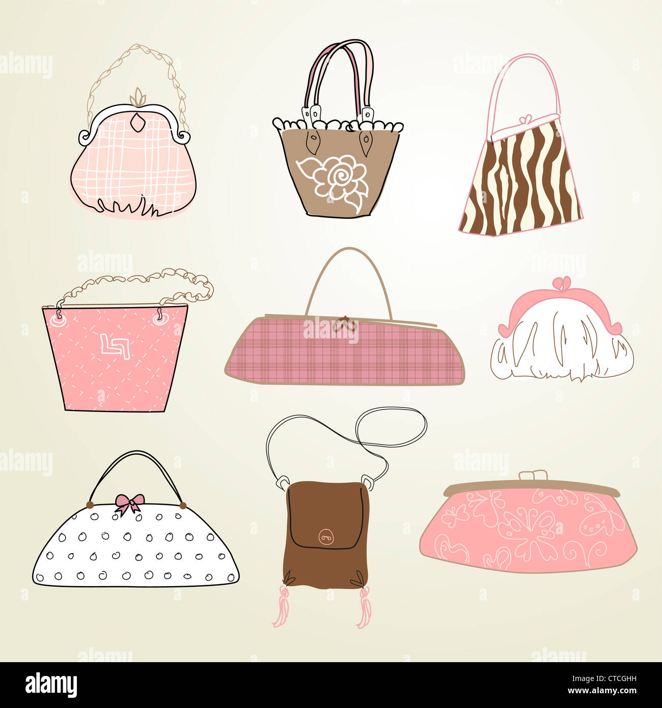 I Love Bags Stock Photo - Alamy