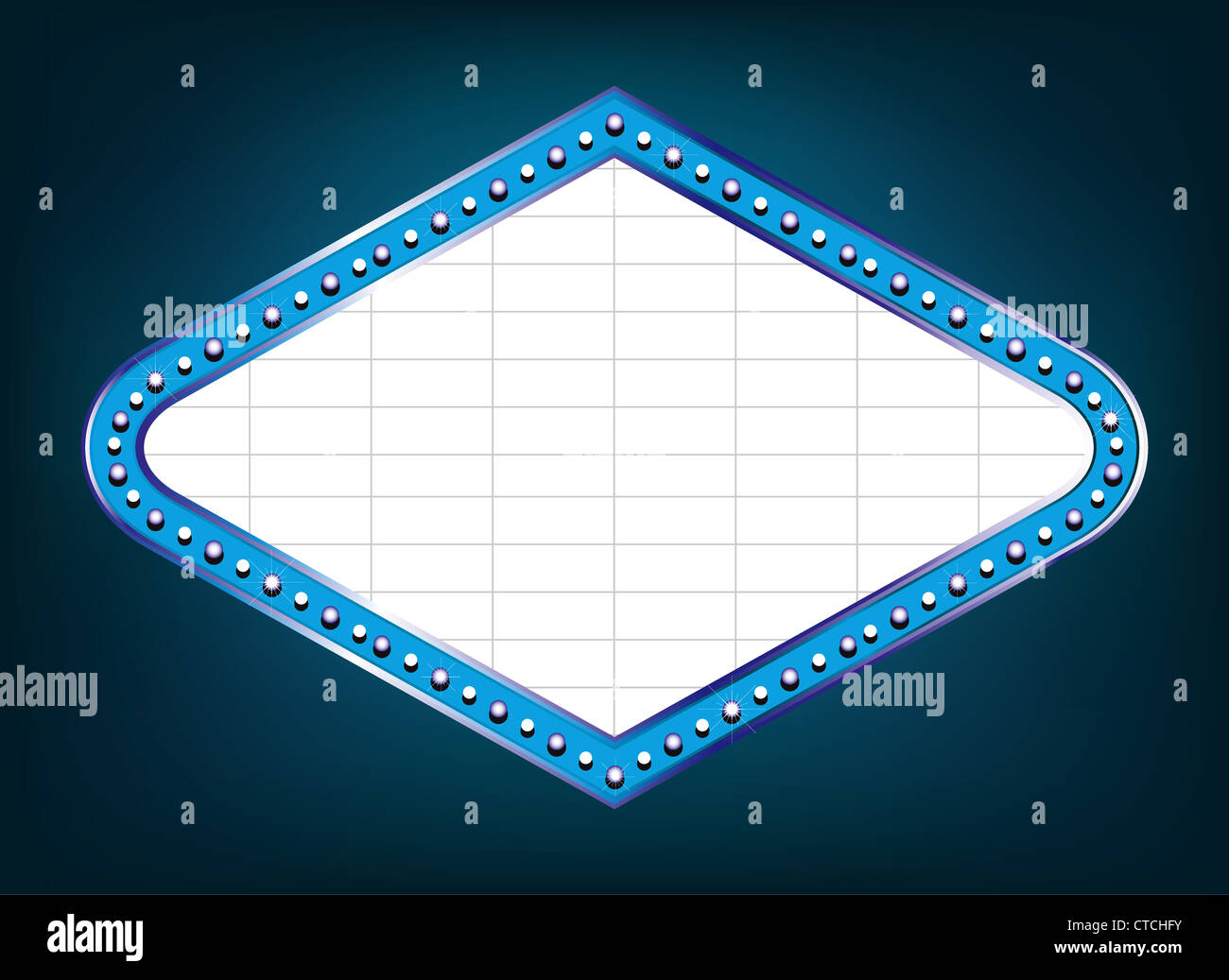 vintage neon sign vector illustration Stock Photo - Alamy