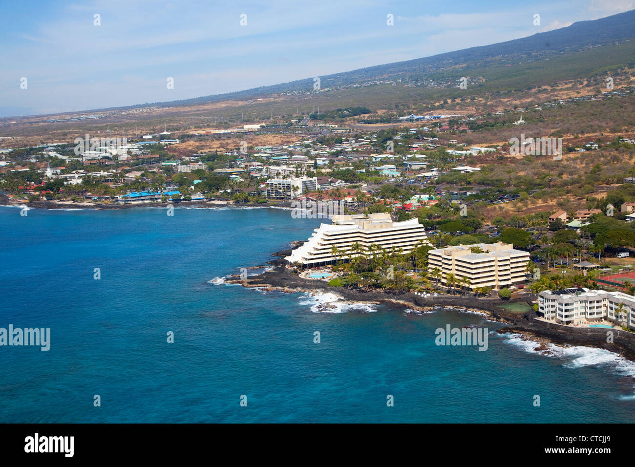 Kona hawaii aerial hi-res stock photography and images - Alamy