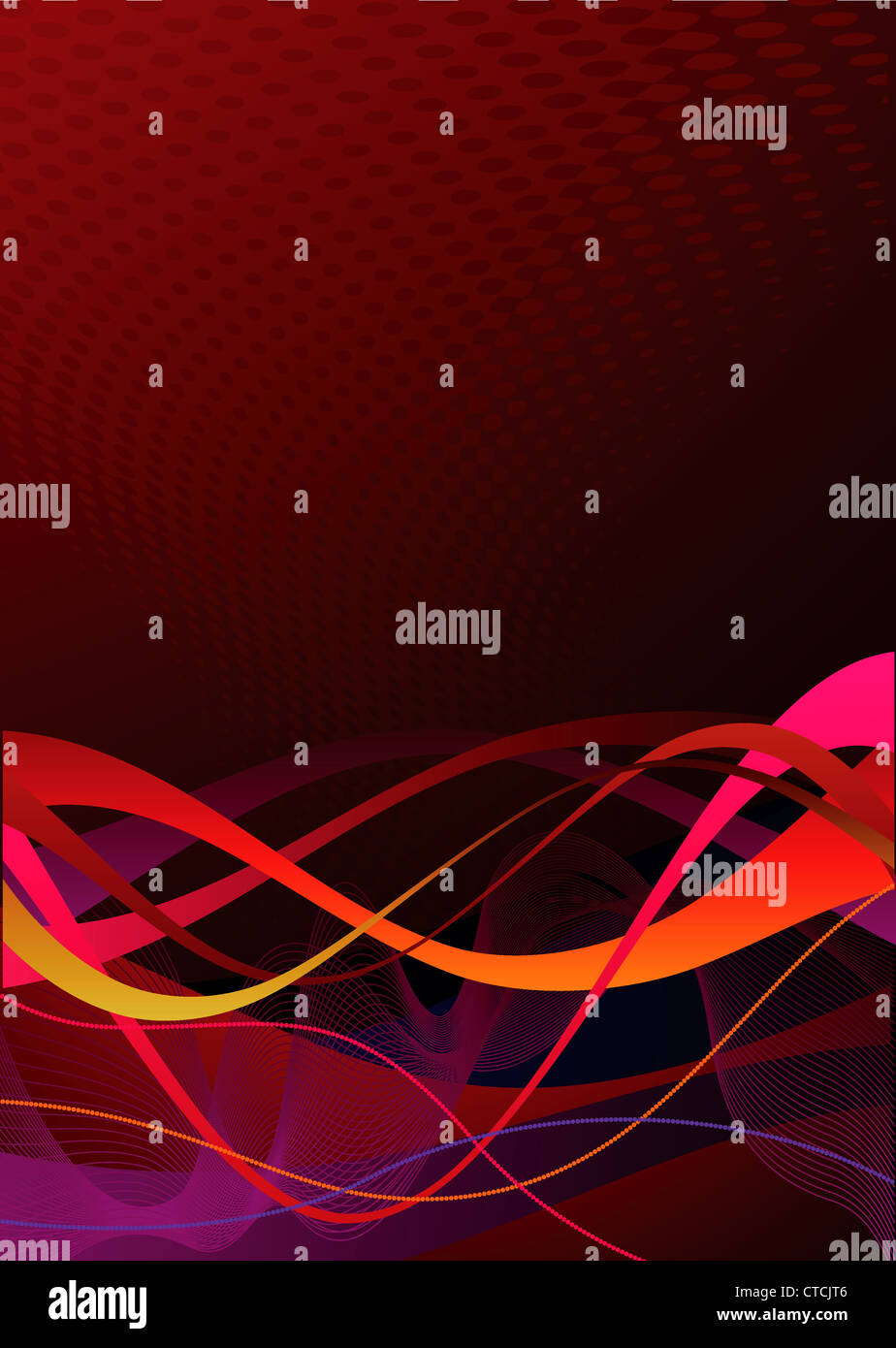 Vector illustration of red abstract lines background Stock Photo - Alamy
