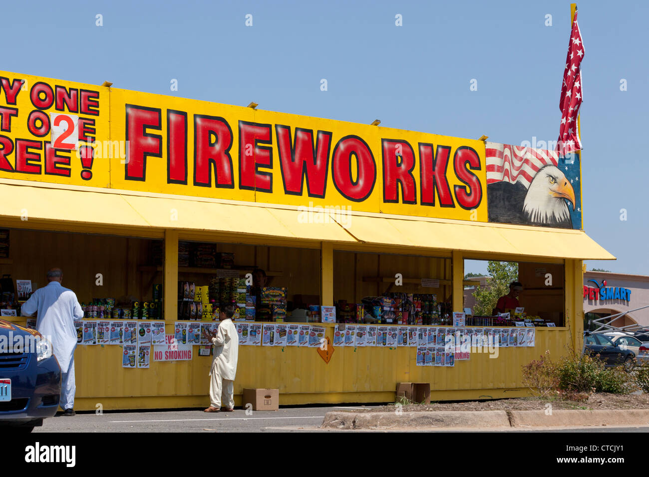 Fireworks stand hi-res stock photography and images - Alamy