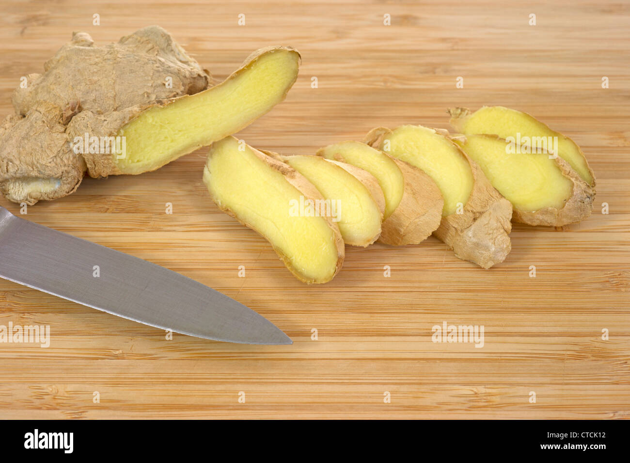 Ginger root isolated stalk hi-res stock photography and images - Alamy