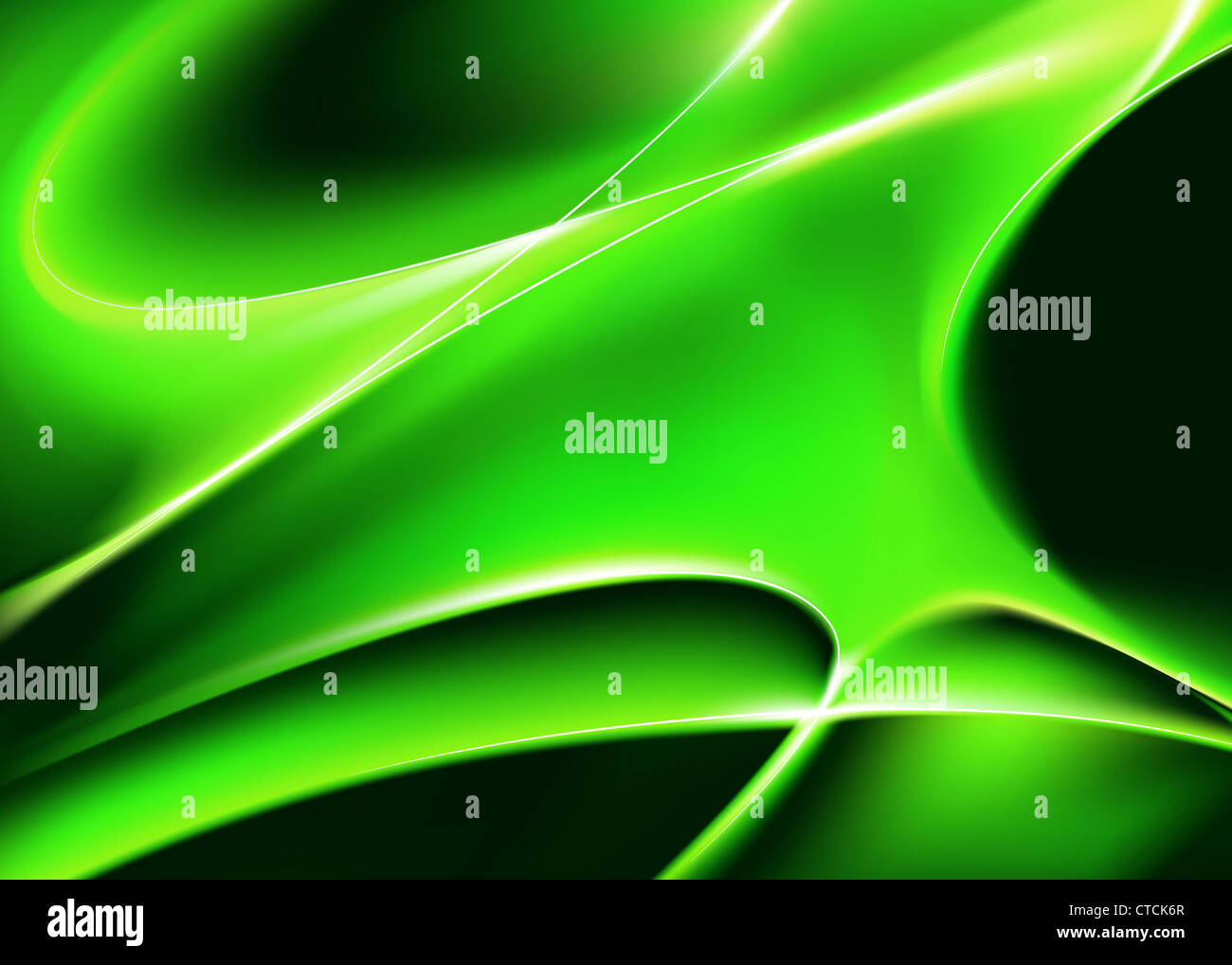 Vector illustration of green Smooth Abstract background Stock Photo - Alamy