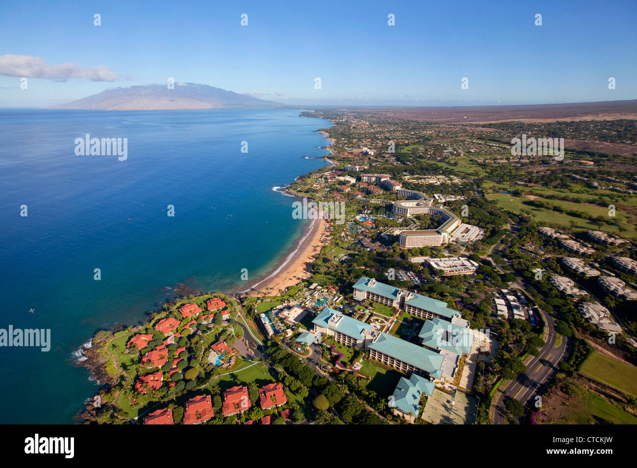 Wailea Resort, Maui, Hawaii Stock Photo - Alamy