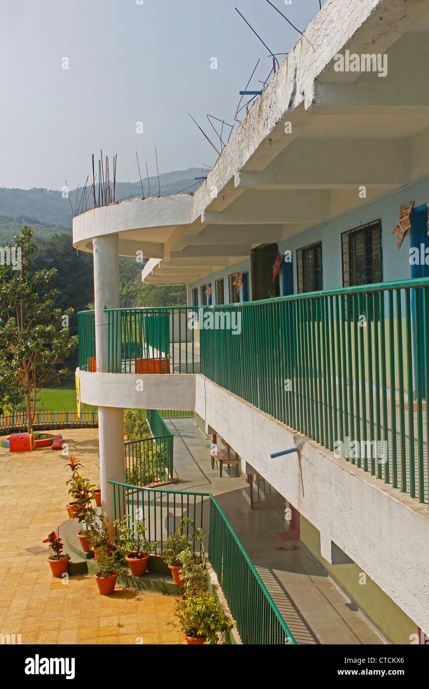 Primary School Campus, Pune, Maharashtra, India Stock Photo - Alamy