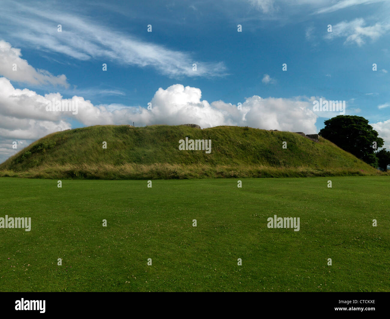 Wiltshire England Old Sarum Motte And Bailey Castle Built In The 11th ...