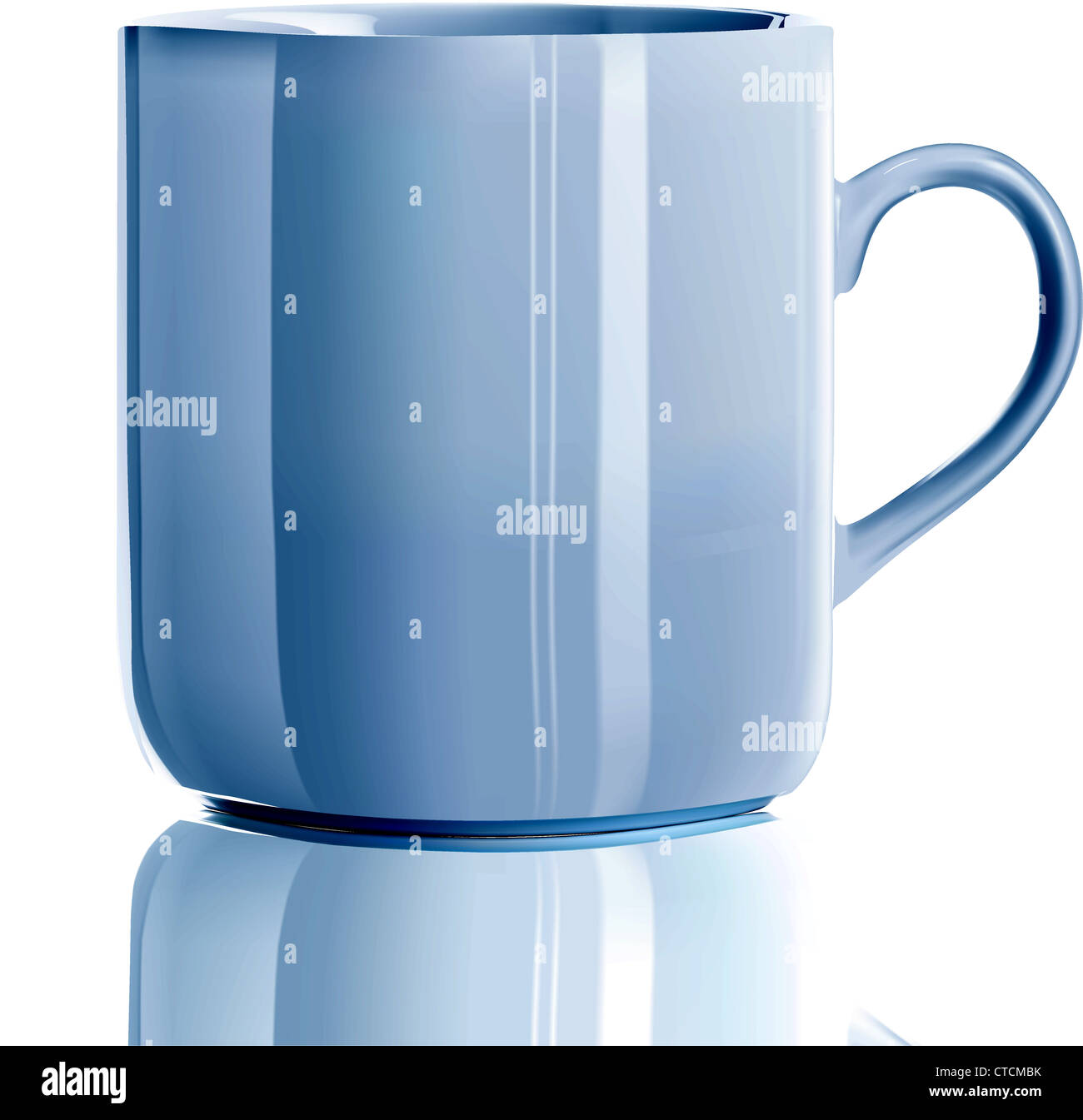 Illustration realistic cool tea hi-res stock photography and images - Alamy