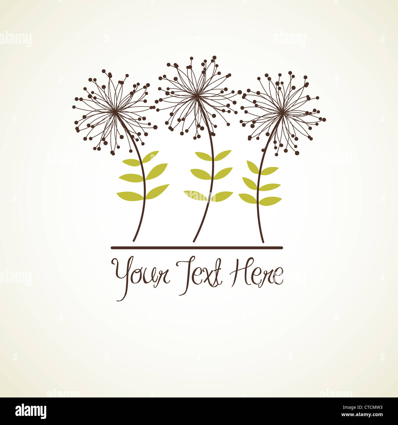 vector flower background Stock Photo - Alamy