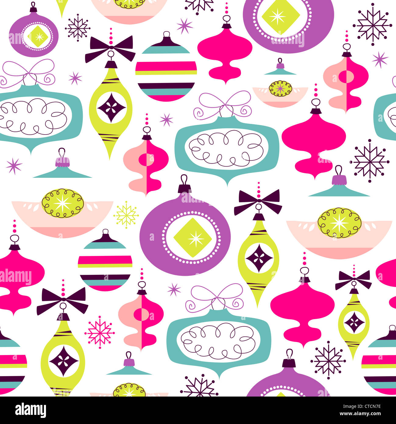 Seamless Christmas background Stock Photo - Alamy