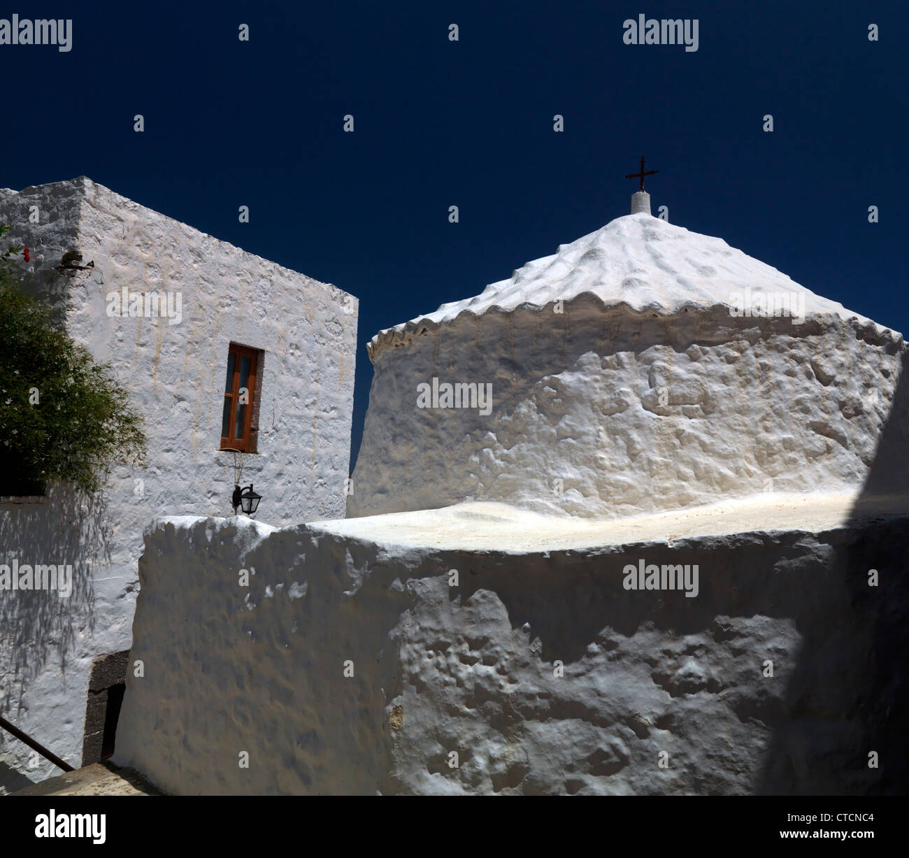 Patmos cave of the apocalypse hi-res stock photography and images - Alamy