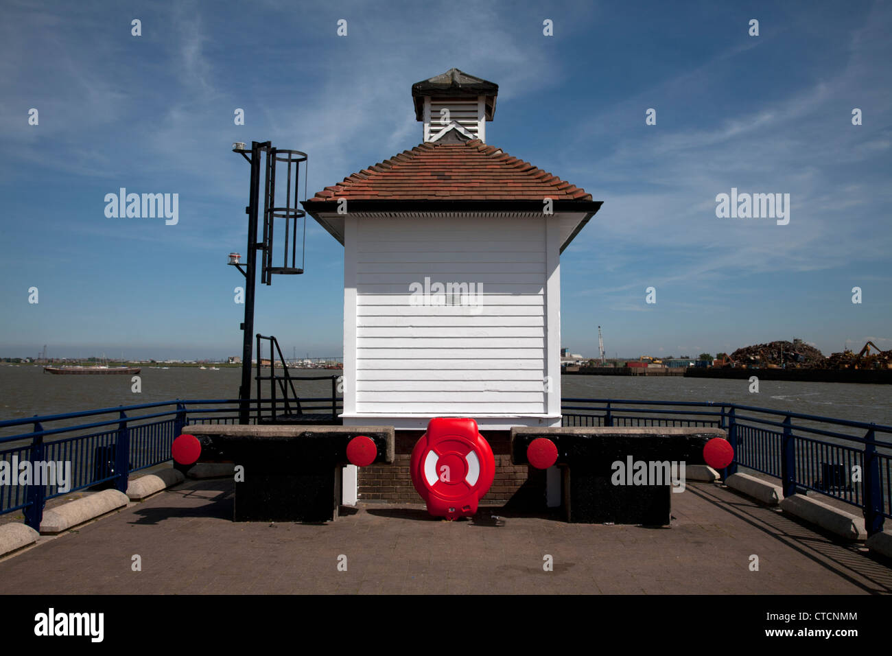 river thames erith london england Stock Photo - Alamy