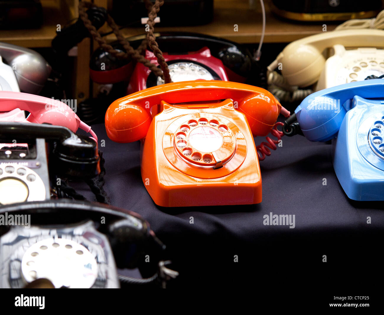 Classical telephone hi-res stock photography and images - Alamy