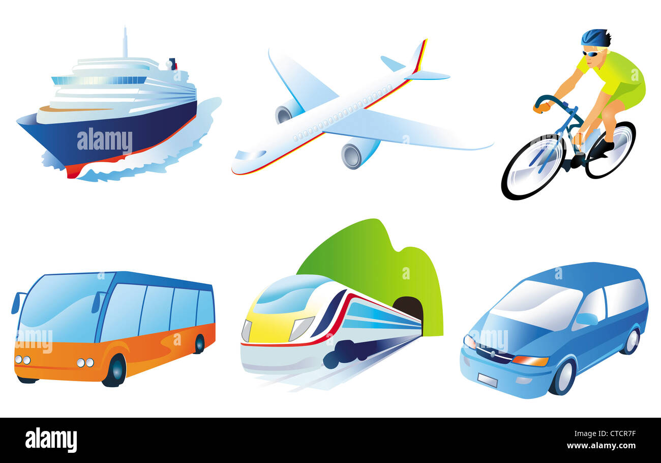Vehicles and transportation Cut Out Stock Images & Pictures - Alamy