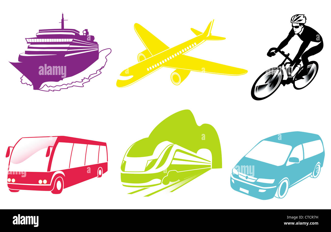 Vehicles and transportation Cut Out Stock Images & Pictures - Alamy