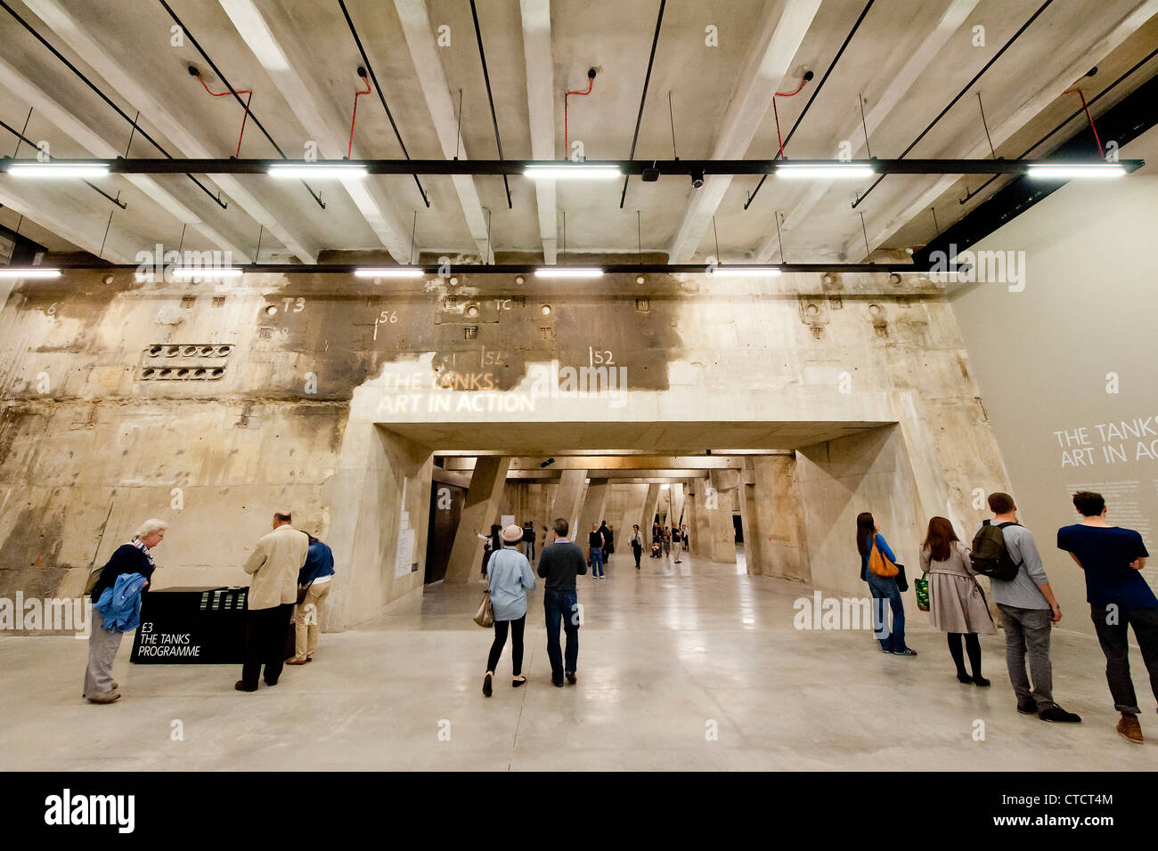 The Tate Modern opens its restored oil tanks as galleries. Members ...