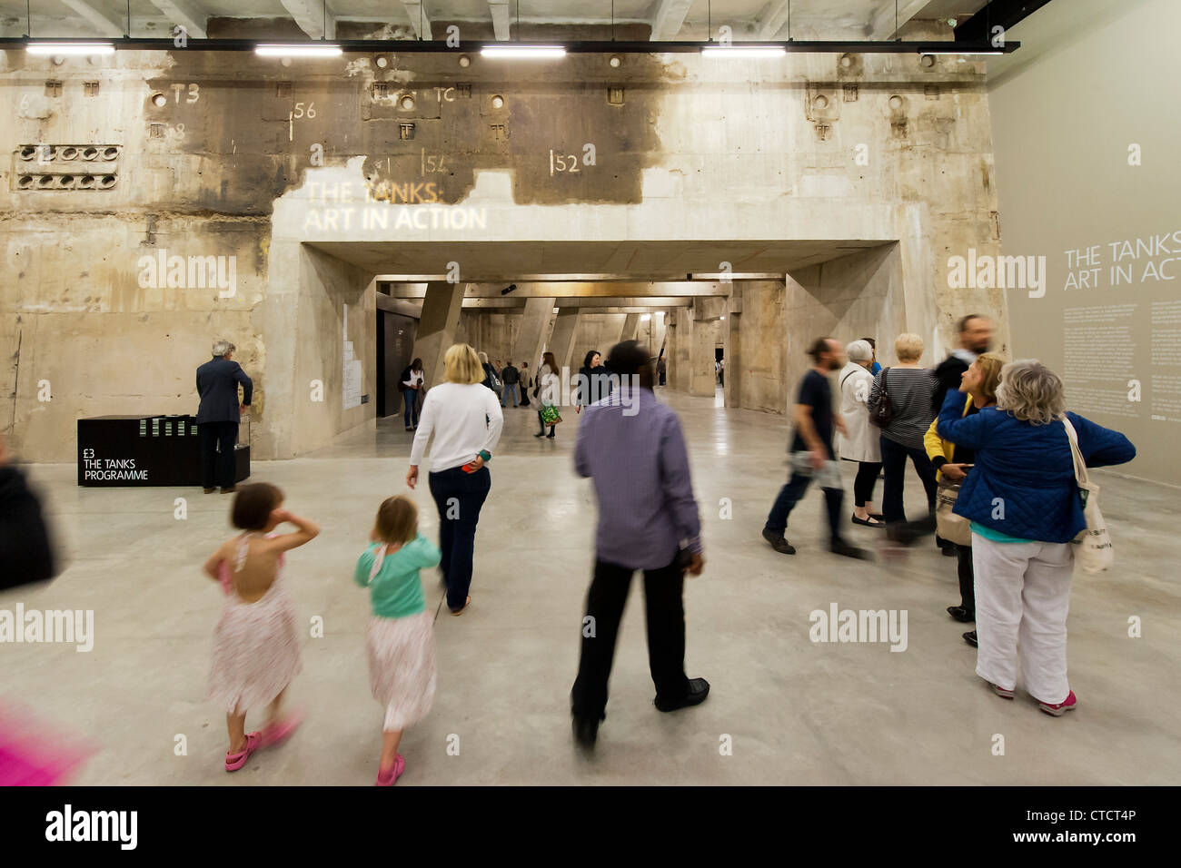 The Tate Modern opens its restored oil tanks as galleries. Members ...