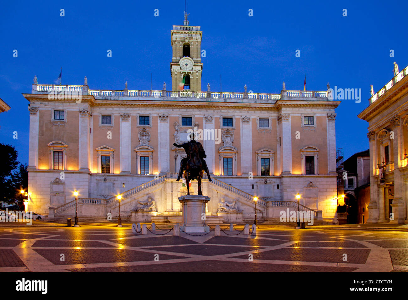 Capitol city hall rome hi-res stock photography and images - Alamy