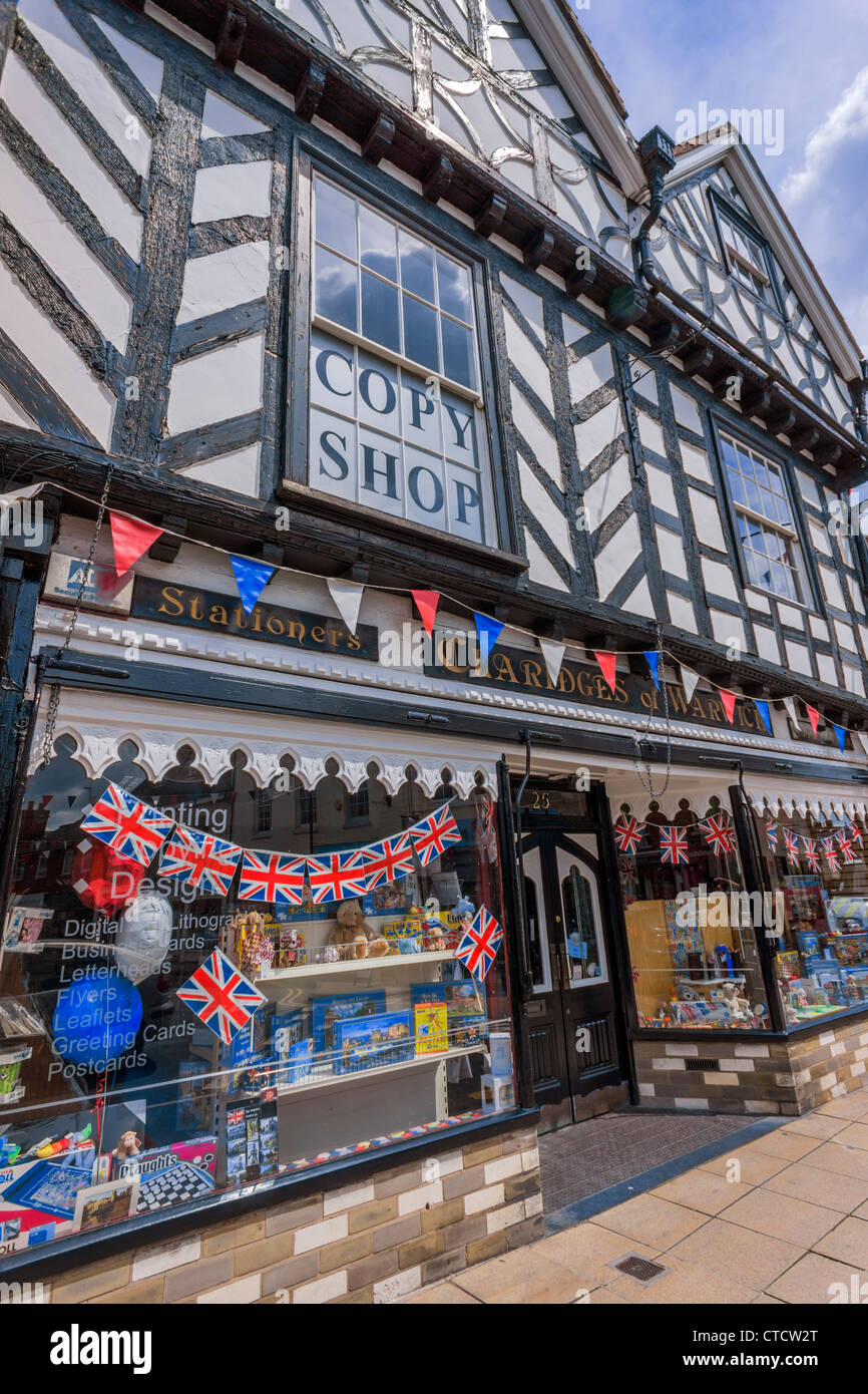 Old buildings in Warwick Stock Photo - Alamy