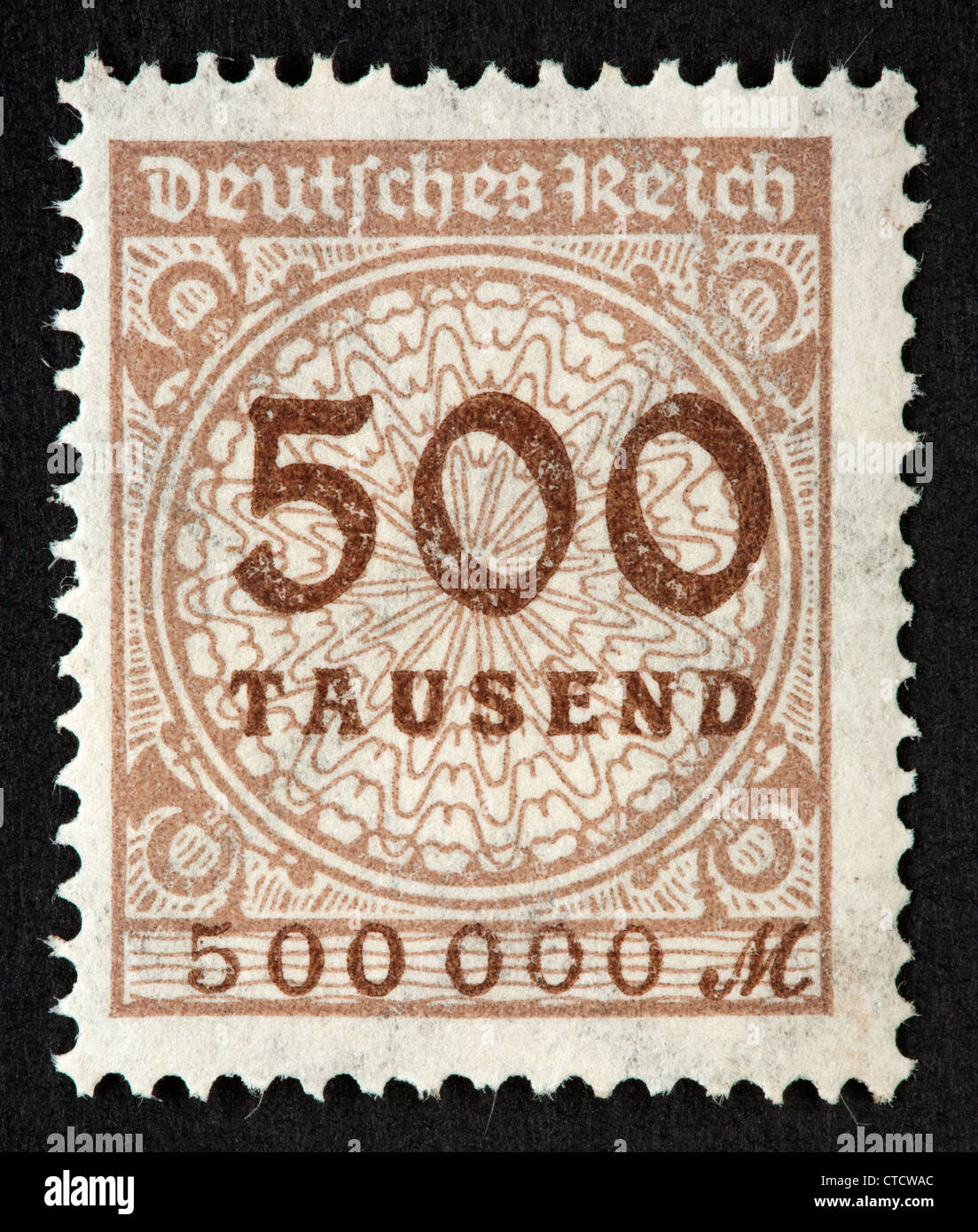 German postage stamp Stock Photo - Alamy