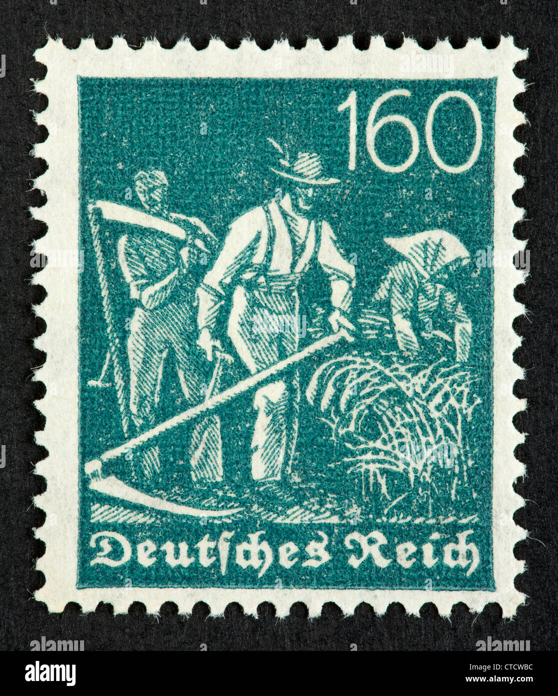 Deutsche reich stamp hi-res stock photography and images - Alamy