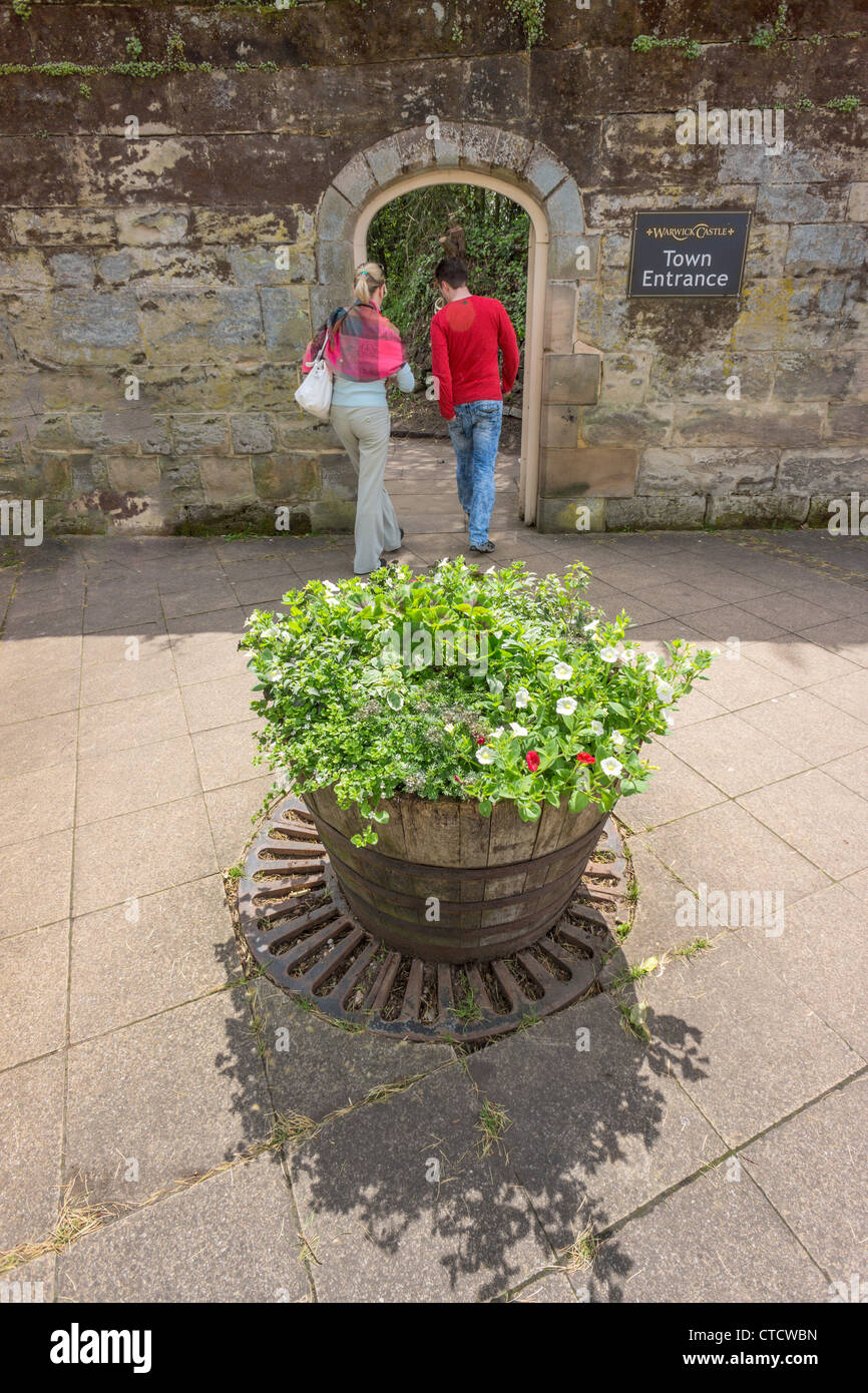 Old buildings in Warwick Stock Photo - Alamy