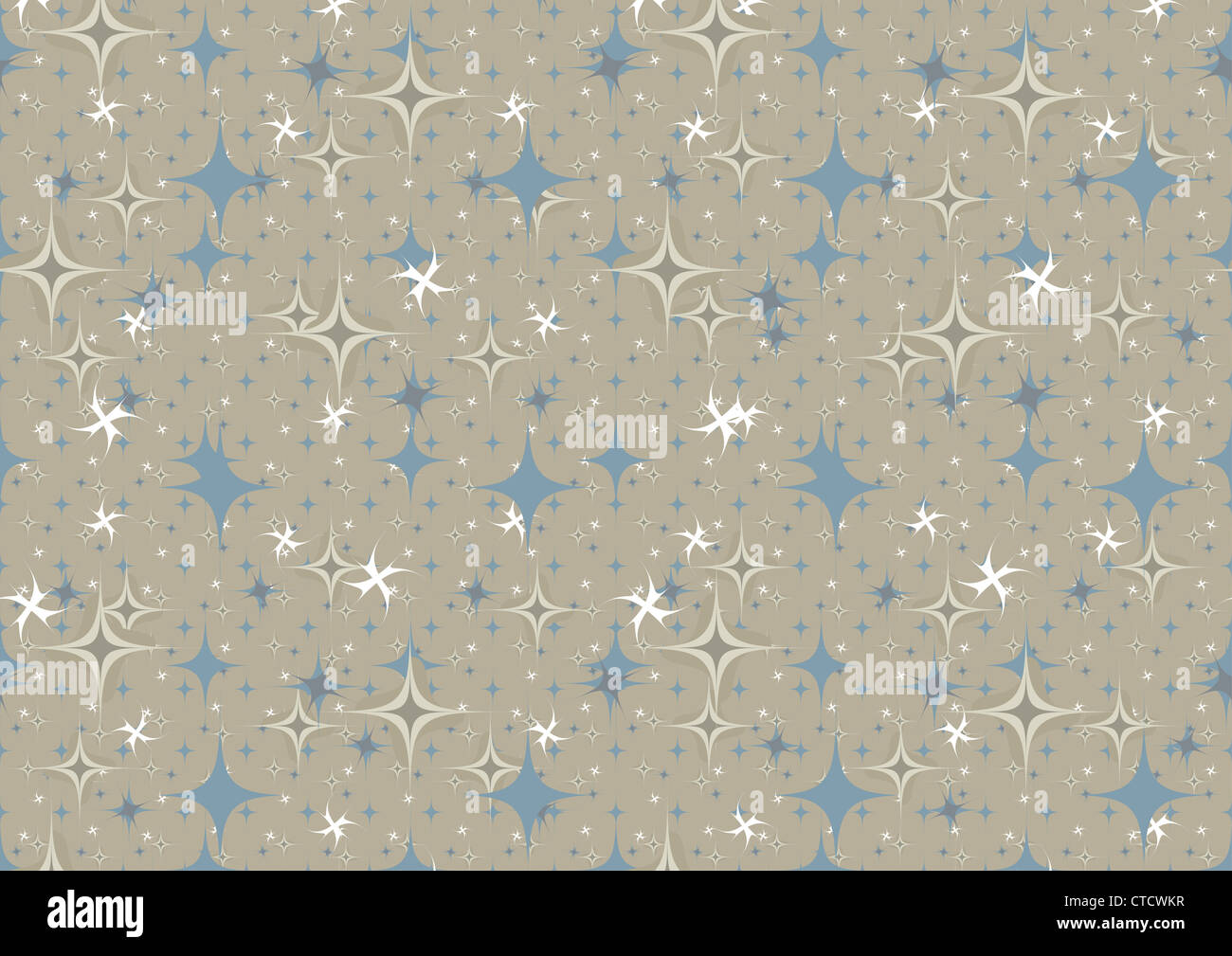 Vector illustration of blue - grey stars retro abstract Background ...