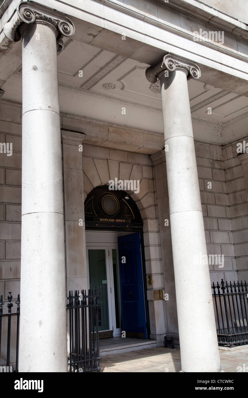 Scotland Office at dover House on 66 Whitehall - London UK Stock Photo ...