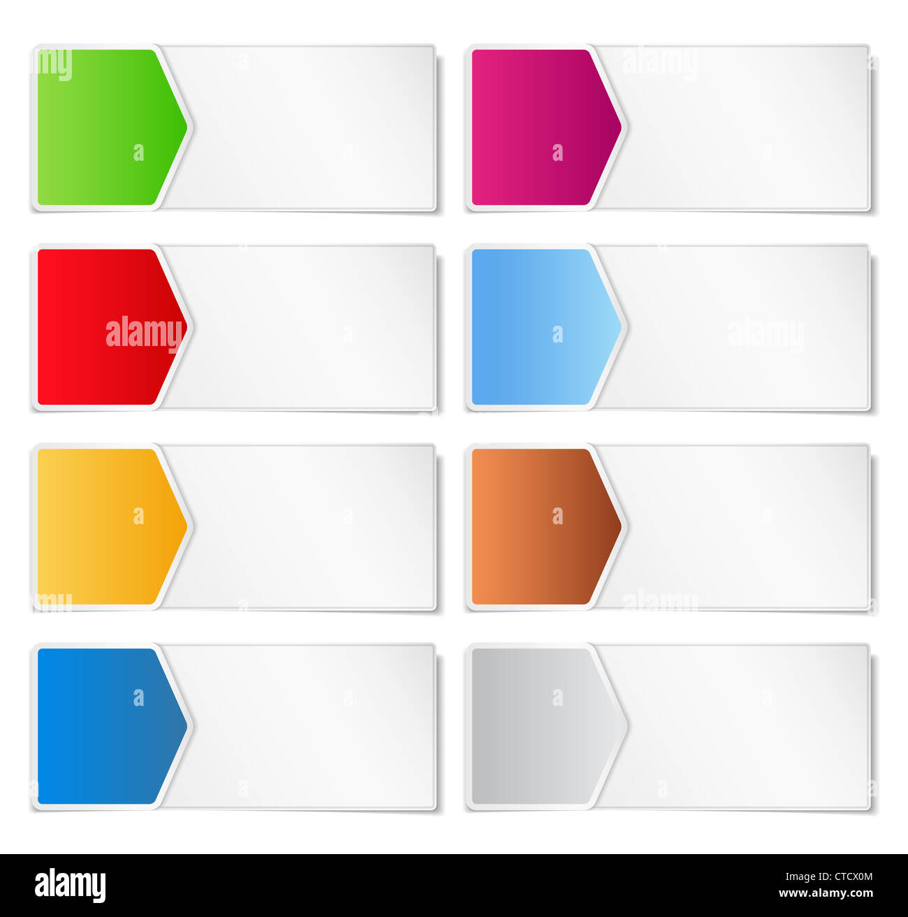 Paper banners hi-res stock photography and images - Alamy