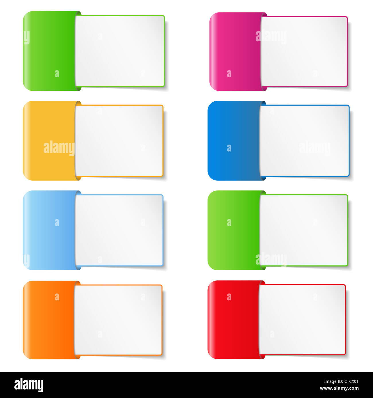 Paper banners hi-res stock photography and images - Alamy