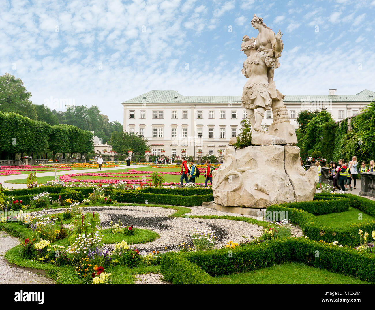 Schloss Mirabell Entrance To Garden
