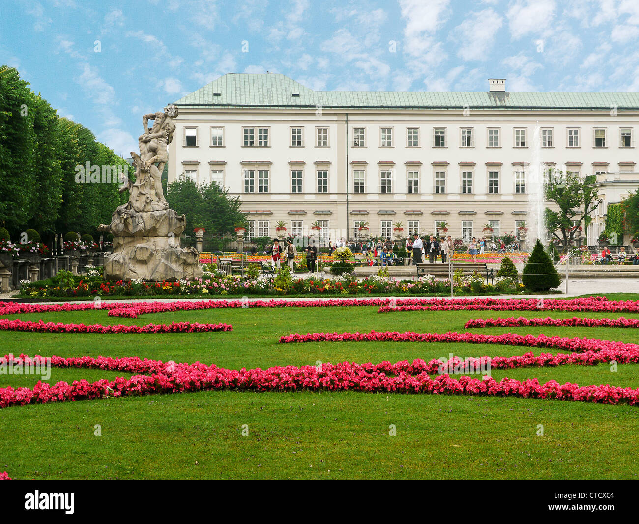 Salzburg mirabell palace and gardens hi-res stock photography and ...