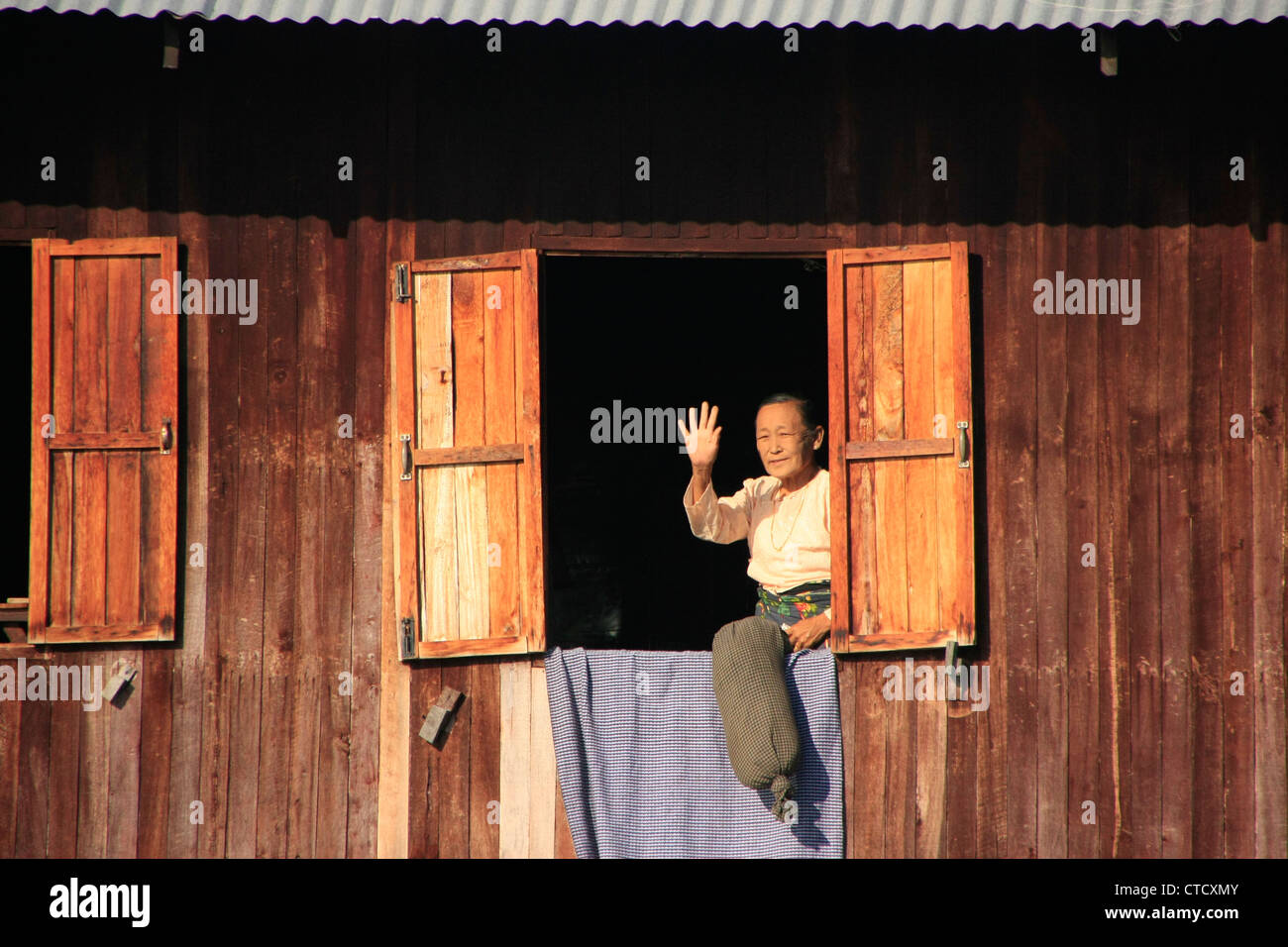 Traditional burmese house hi-res stock photography and images - Alamy