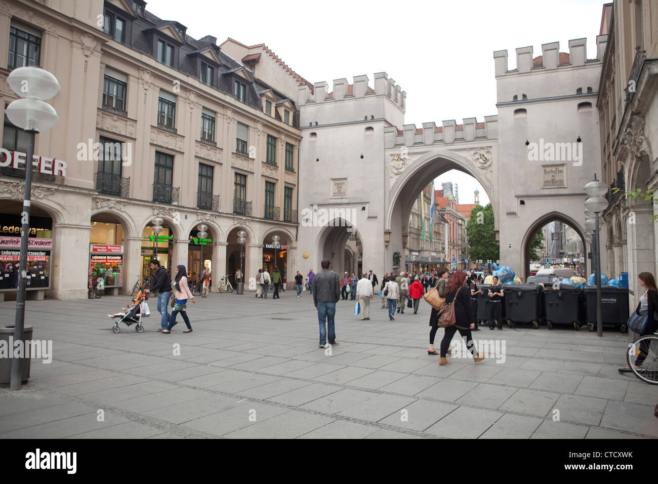 Munchen Munich Germany square old monument city art architecture ...